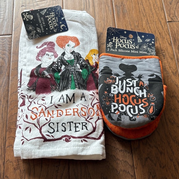 Disney | Holiday | Disney Hocus Pocus Towel With Green And Orange ...